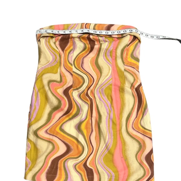 wild fable | Dresses | Wild Fable Twill Tube Pastel Multicolor Bodycon ...